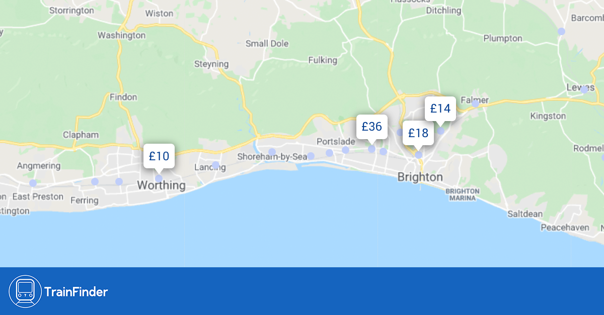 TrainFinder - Find the cheapest train tickets based on your location