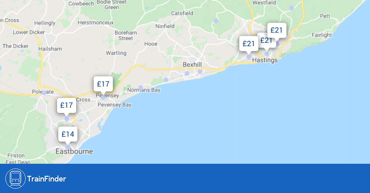 TrainFinder - Find the cheapest train tickets based on your location
